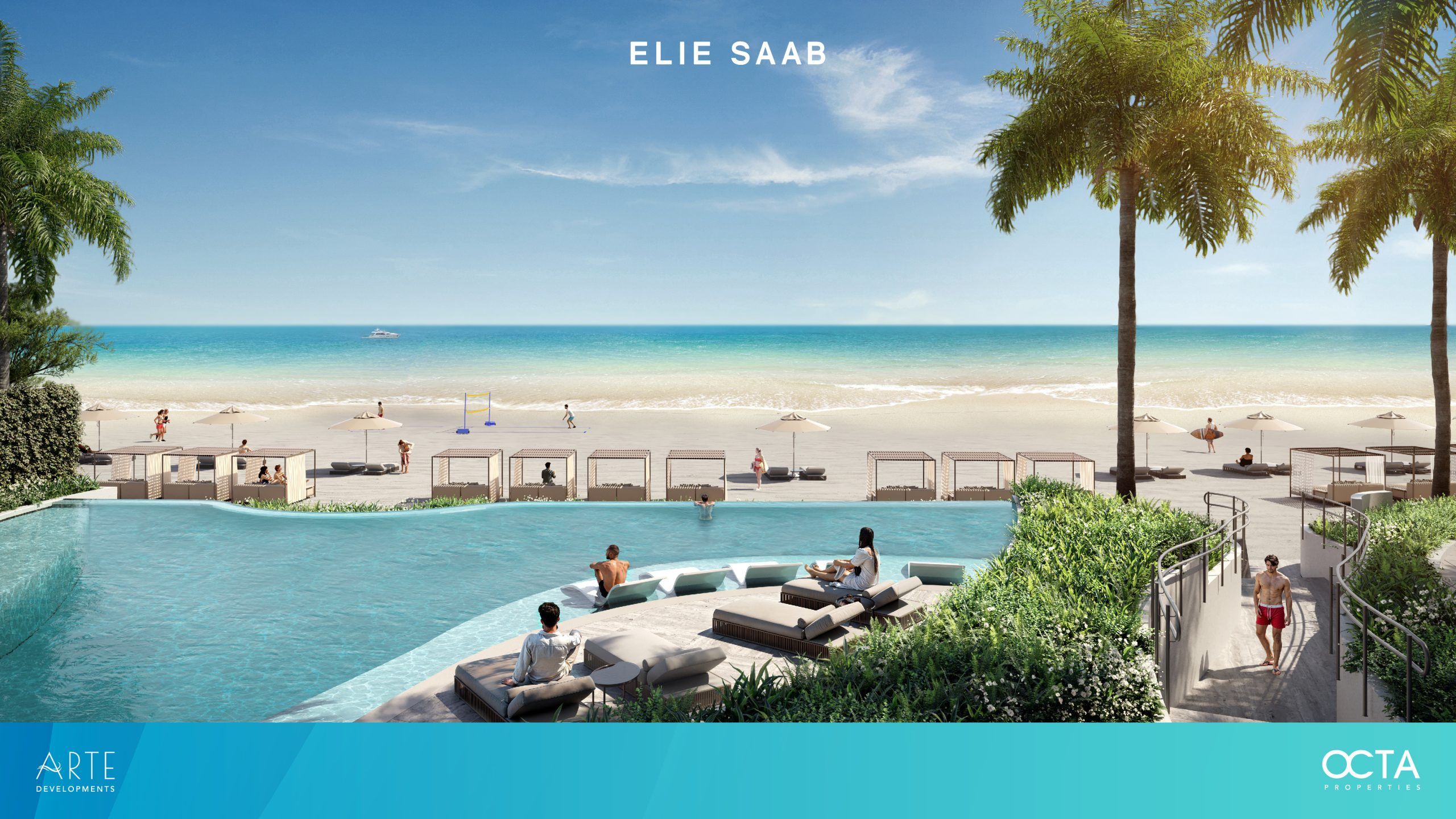 Iconic Waterfront Living at La Mer by Eli Saab on Al Marjan Island, RAK
