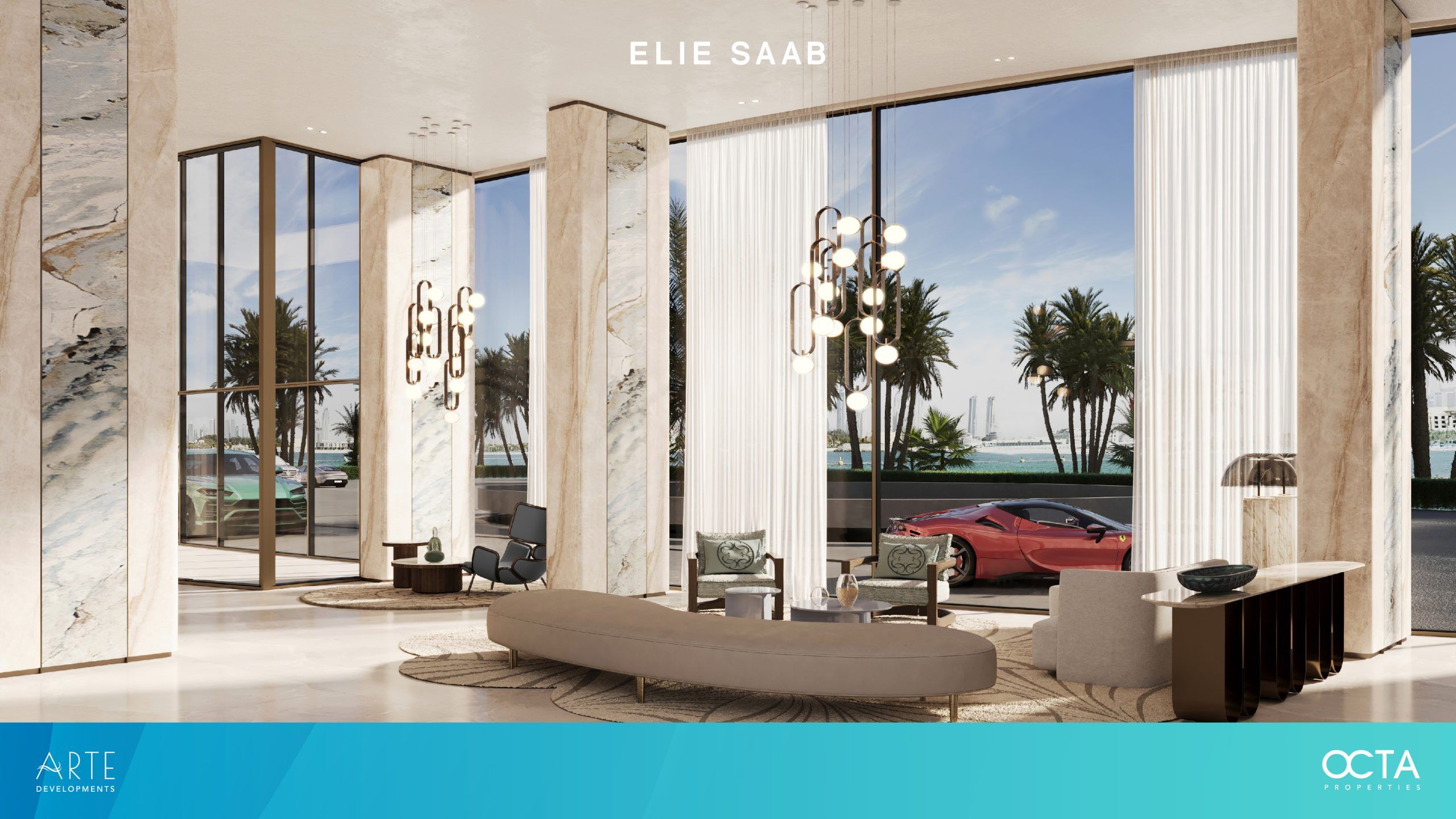 Iconic Waterfront Living at La Mer by Eli Saab on Al Marjan Island, RAK