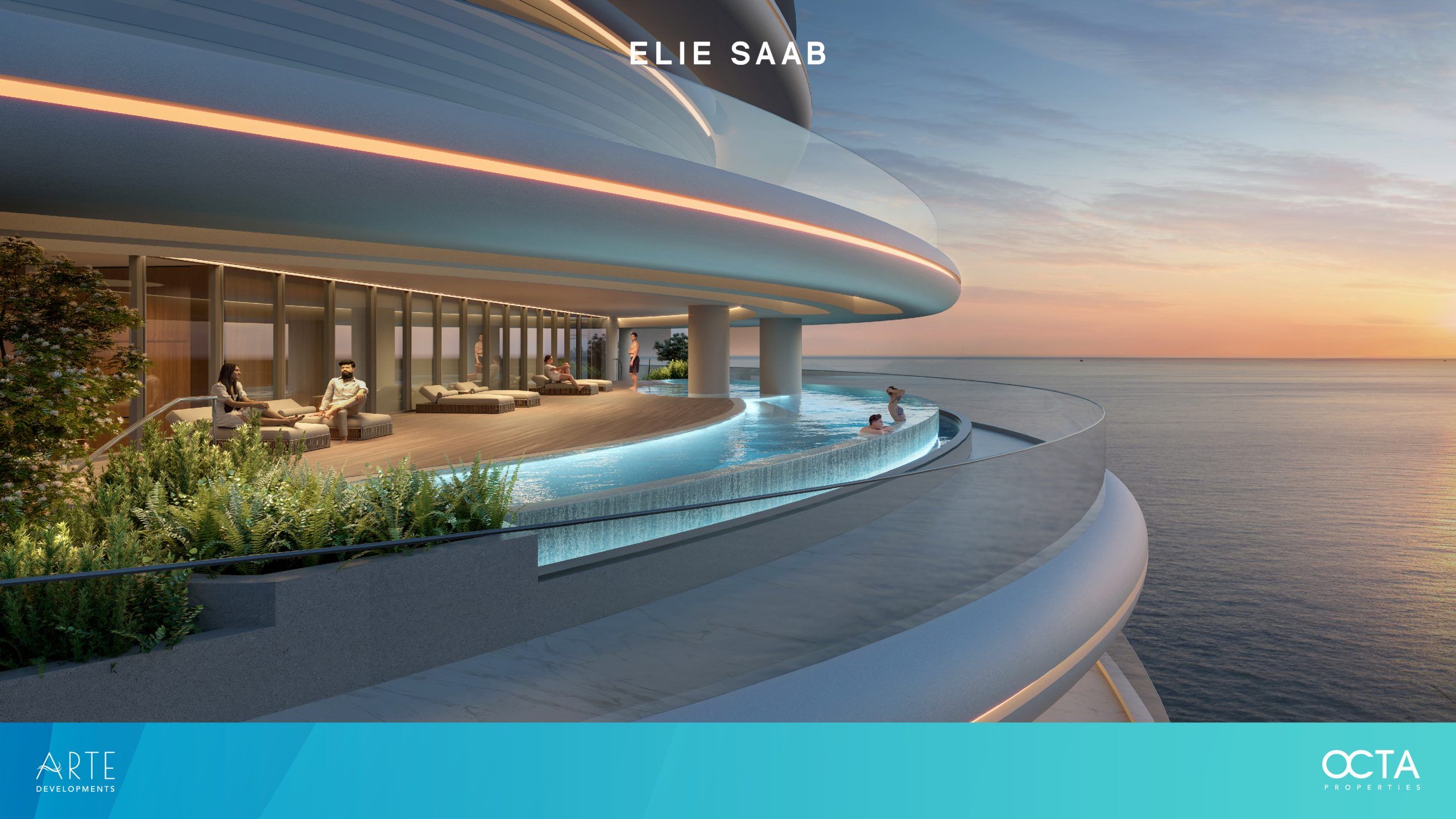 Iconic Waterfront Living at La Mer by Eli Saab on Al Marjan Island, RAK